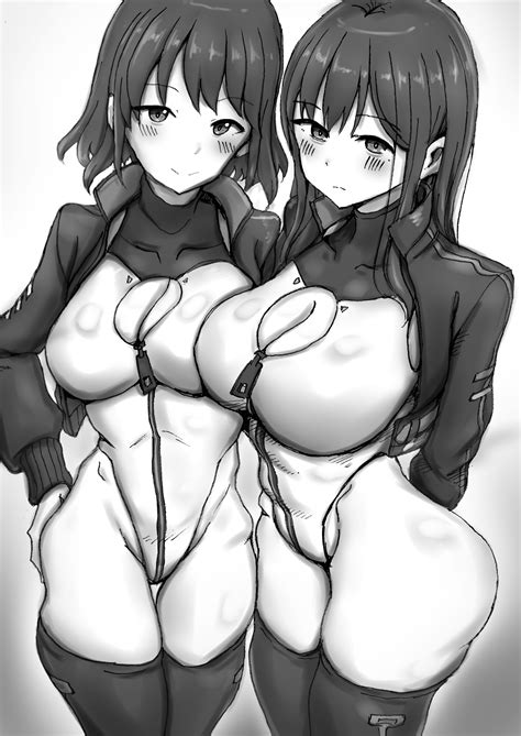 Kagome Misaki And Niiya Serina Alice Gear Aegis Drawn By Nanami