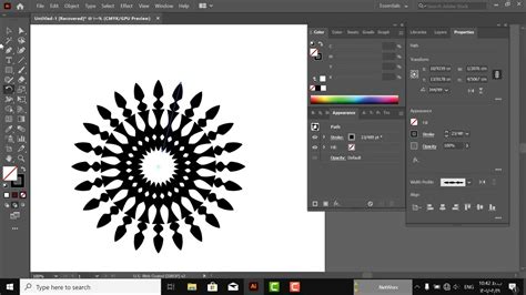 ترسیم طرح ماندالا در ایلاستریتور Youtube