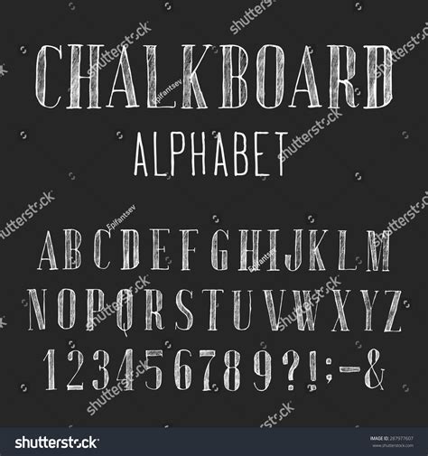 Chalkboard Font