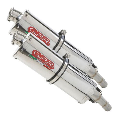 Gpr Exhaust Aprilia Etv Caponord 1000 Rally 20012007 Pair Homologated