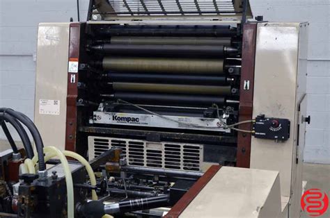 Shinohara Single Color Offset X Printing Press Boggs Equipment