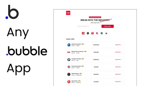 Create Any App Using Bubble Or Glide By Nikhilbajaj631 Fiverr