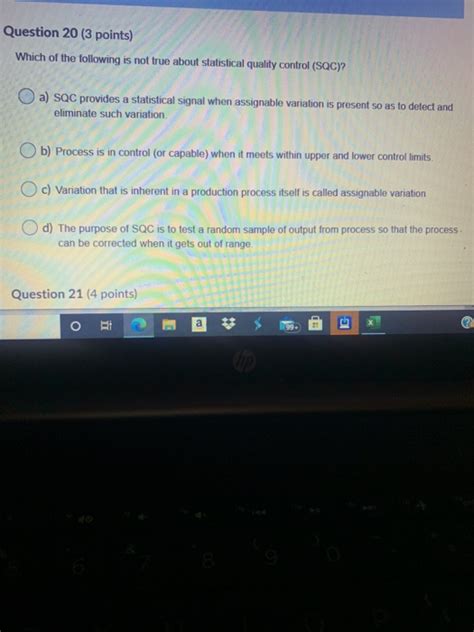solved question 20 3 points which of the following is not