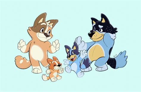 Bluey Poses