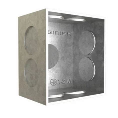 Rectangular 2 Module Gi Modular Box At ₹ 29piece In Haridwar Id 2852832361833