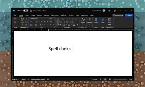 How To Run Spell Check In Microsoft Word