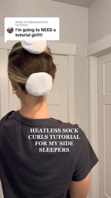 Heatless Sock Curls Frisyridéer Gulliga Frisyrer Coola Frisyrer