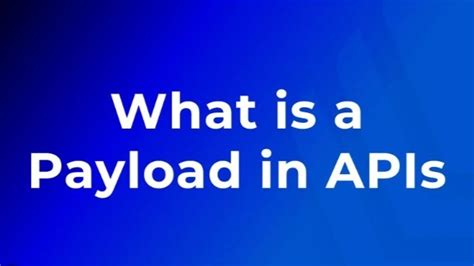 Interview 237 Api What Is Payload