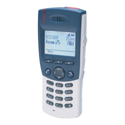 Ascom I75 Vowifi User Manual Pdf Download Manualslib