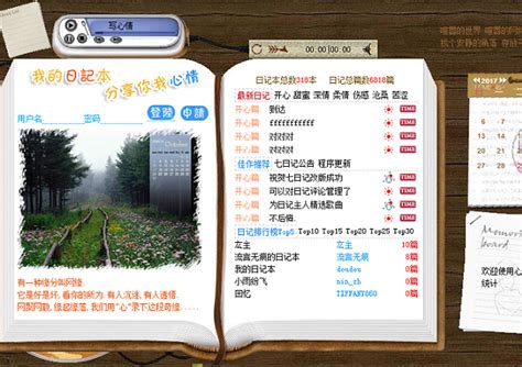 七日记多用户网络日记本软件软件截图预览当易网