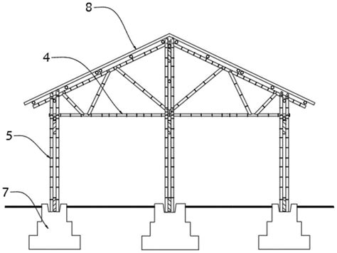 一种原竹建筑连接节点的制作方法