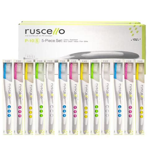 Bm4m 루셀로 칫솔 미세모 치주병예방 P 10s 13개 핫트랙스