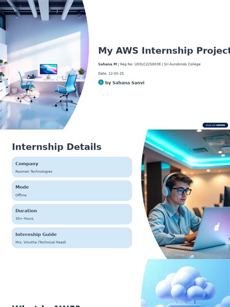 My Aws Internship Project Pdf