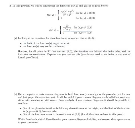 Solved In This Question We Will Be Considering The Chegg