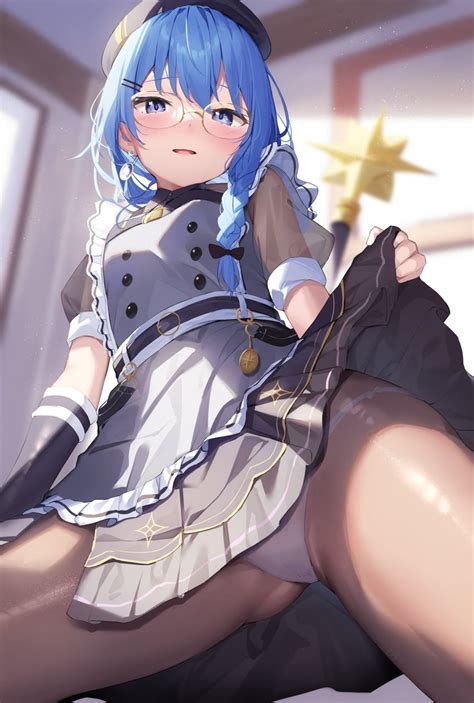 Hoshimachi Suisei Hololive Drawn By Keienu0 Danbooru