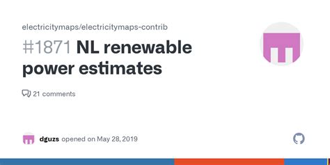Nl Renewable Power Estimates · Issue 1871 · Electricitymaps
