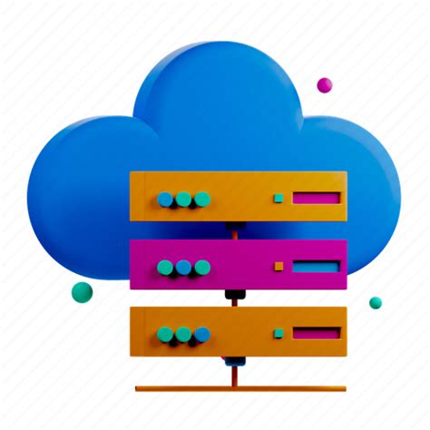 Cloud Server Database Storage 3d Illustration Download On Iconfinder