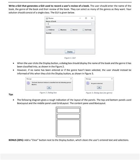 Solved Write A Gui That Generates A Gui Used To Record A Chegg Com