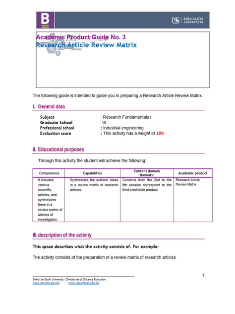 Article Review Matrix Pdf Academic Publishing Matrix Mathematics