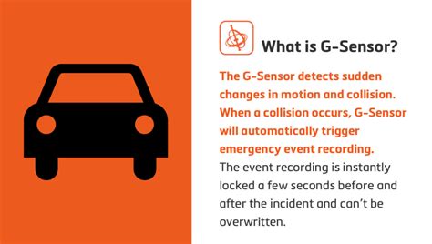 What Is A G Sensor How Does It Work On A Dash Cam