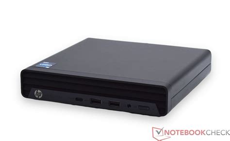 HP Pro Mini 400 G9 Mini-PC review: NUC PC with good efficiency thanks ...