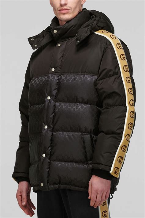 Gucci Мужская куртка чёрного цвета GG Monogram