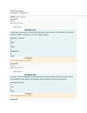 CS 3440 Big Data UNIT6 Graded Quiz 1 2 Pdf UNIT6 Graded Quiz CS 3440