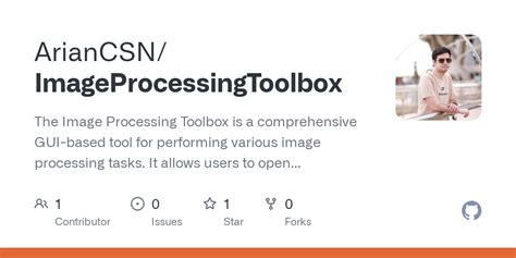 issues · ariancsn imageprocessingtoolbox · github