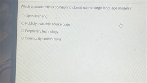 Which Characteristic Is Common To Closed StudyX