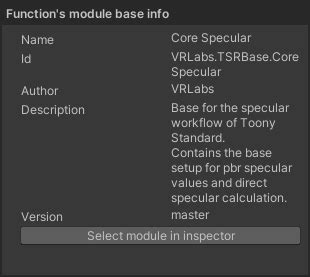 Template Graph Modular Shader System Documentation