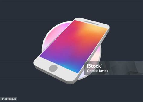 스마트폰 회전 위치 3d 벡터 아이소메트릭 일러스트 레이 션 휴대 전화 원근감 보기 인포그래픽 또는 프레젠테이션 디자인 인터