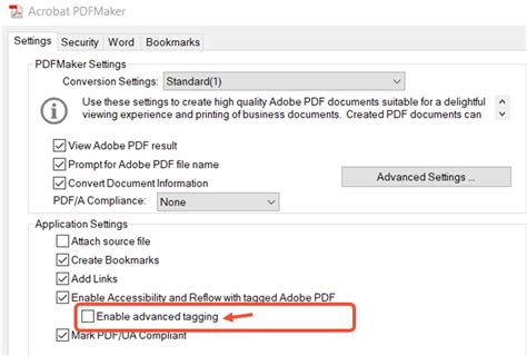 Adobe Acrobat Pro Not Displaying Tags