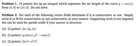 Solved Problem 1 4 Points Set Up An Integral Which