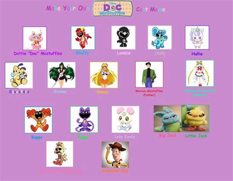 My Cast Of Doc Mcstuffins By Jasline64 On Deviantart