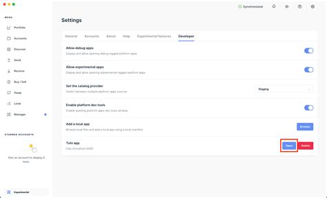 Interact With Developer Tools Ledger Developer Portal