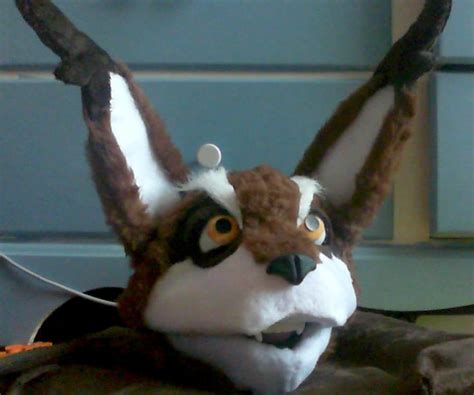 Fox Head Assembly Pretty Much Complete Now For Detail Work Fox Puppet