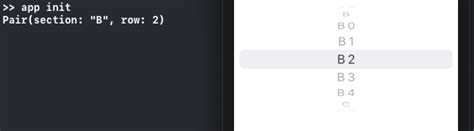 Swift Sectioned Pickerview Chooses All Rows In Sections With Same Index Stack Overflow