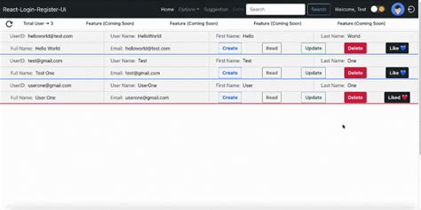 Github Hirishu React Login Register Ui With Crud Functionality Simple React Login Register
