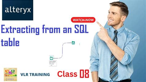 How To Import Database Table Data To Alteryx In Telugu Class08 Extracting From An Sql Table