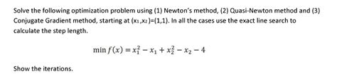 solved using the nelder mead algorithm solve the following