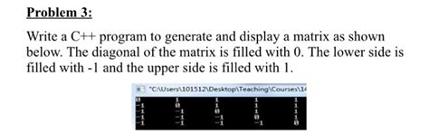 solved problem 3 write a c program to generate and