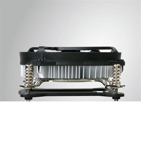 인텔 Lga 115511561200 알루미늄 냉각 핀tdp 75w가 있는 로우 프로파일 디자인 Cpu 공기 냉각기 Cpu 쿨러 쿨러 대만 맞춤형 Rv 팬 및