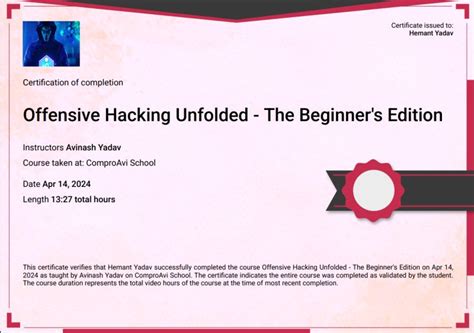 Hemant Yadav ⚡ On Linkedin Ethicalhacker Cybersecurity Offensivehackingunfolded…