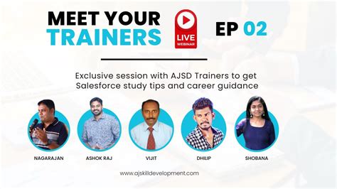 Meet Your Salesforce Trainers Ep 02 Aj Skill Development Academy Youtube