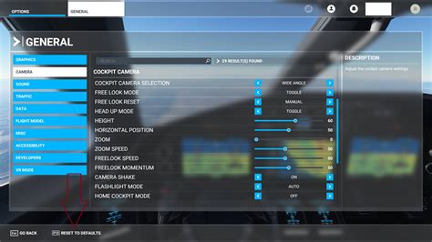 The Cockpit Camera Lost Configuration All Planes User Interface And Activities Microsoft