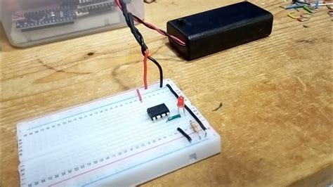 Attiny85でledblink Youtube