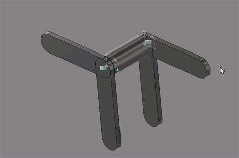 solved linking two joints to rotate via a connecting rod axle