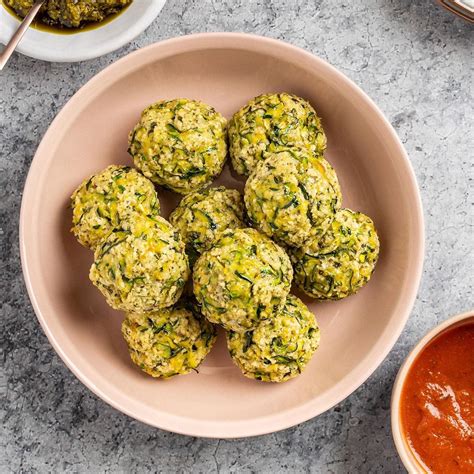 Easy Vegetarian Zucchini Meatballs