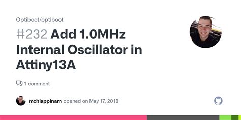Add 10mhz Internal Oscillator In Attiny13a · Issue 232 · Optiboot