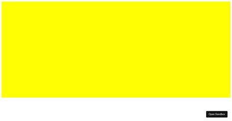 React Example Codesandbox React Example Codesandbox